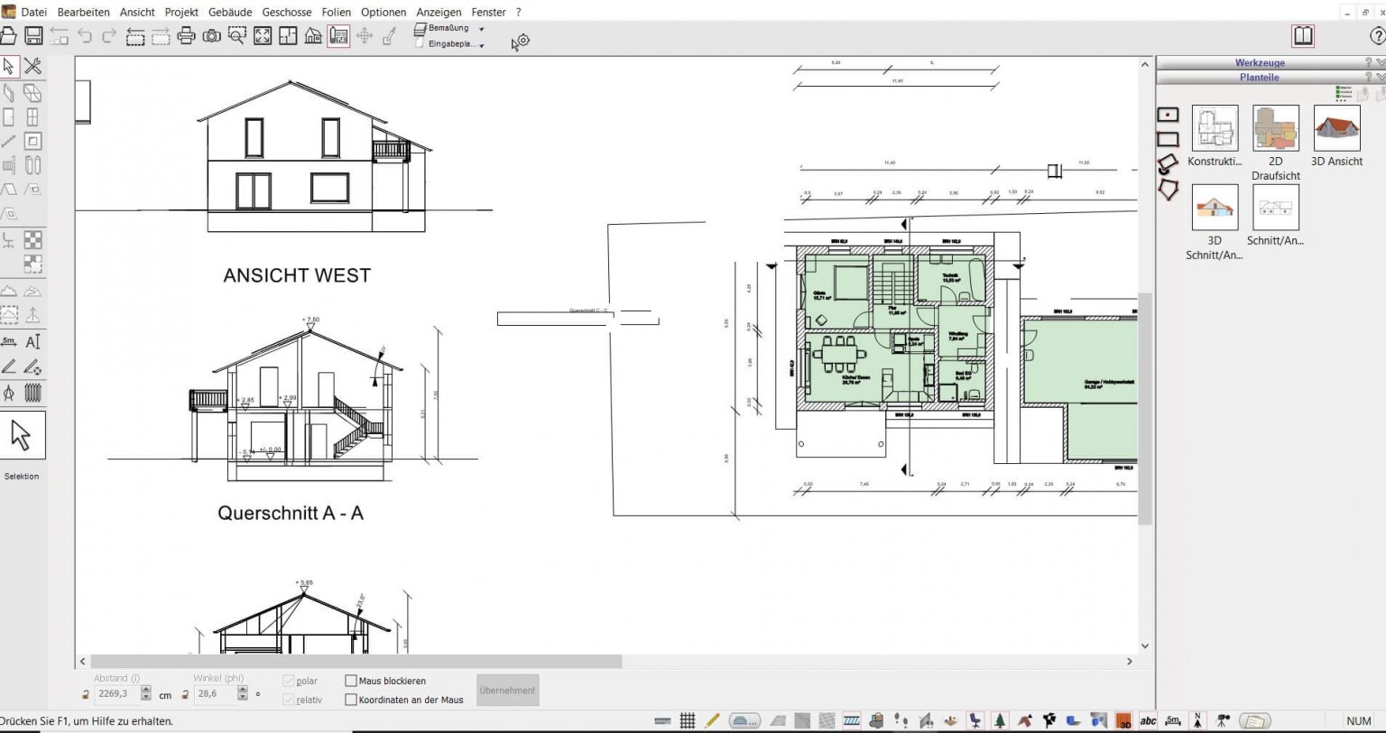 Gartenhaus selber planen - mit dem Plan7Architekt