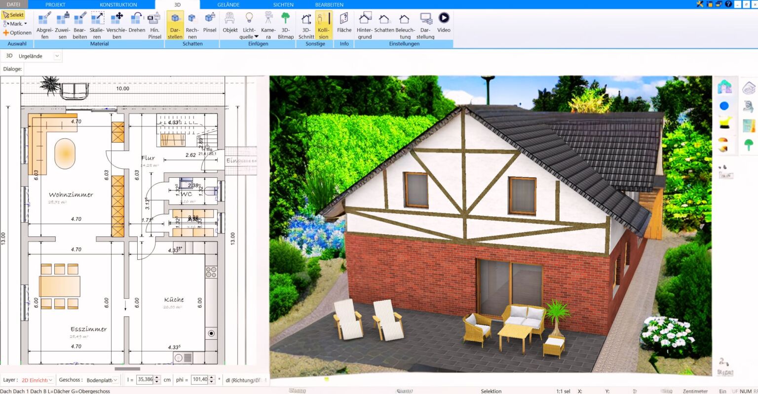 Garage selber planen – mit dem Plan7Architekt