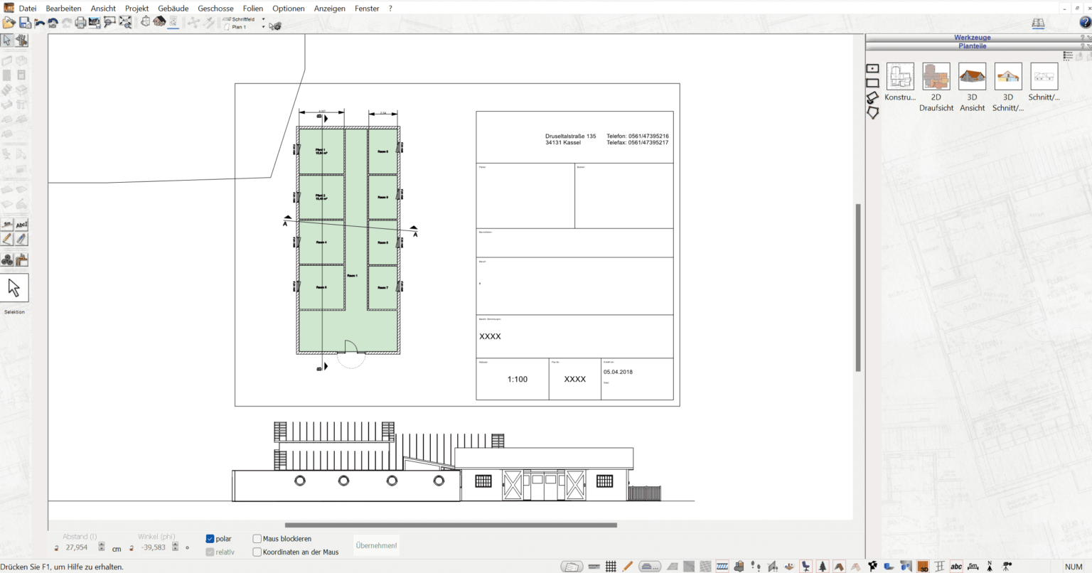 Kamin & Schornstein planen mit 3D CAD Software