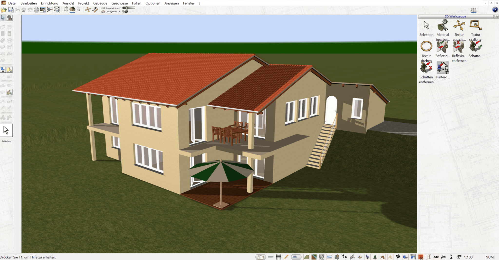 Fundament planen mit 3D CAD Software