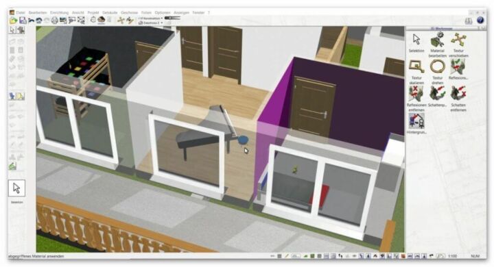 Räume planen mit 3D Raumplaner Software von Plan7Architekt