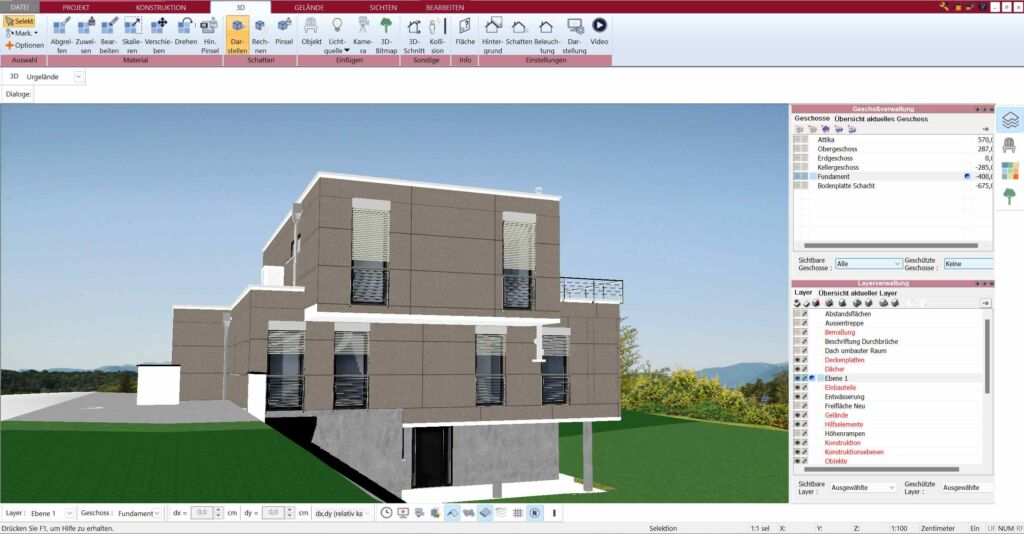 Architektenhaus Grundriss planen - Plan7Architekt