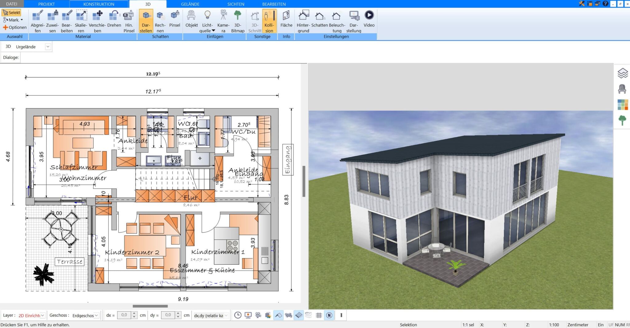 Stall selber planen – mit dem Plan7Architekt