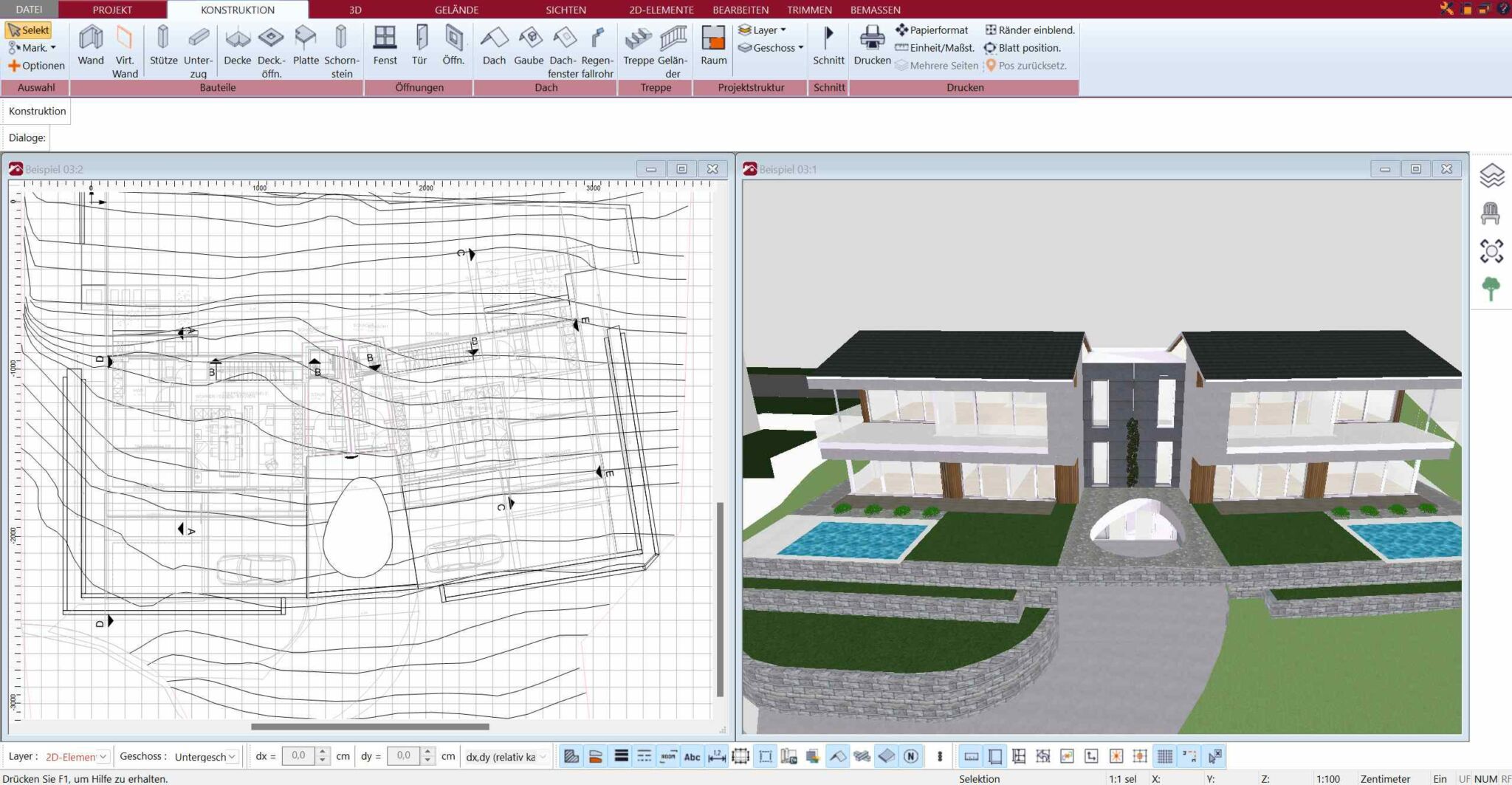 Restaurantgrundriss selber erstellen mit CAD Software