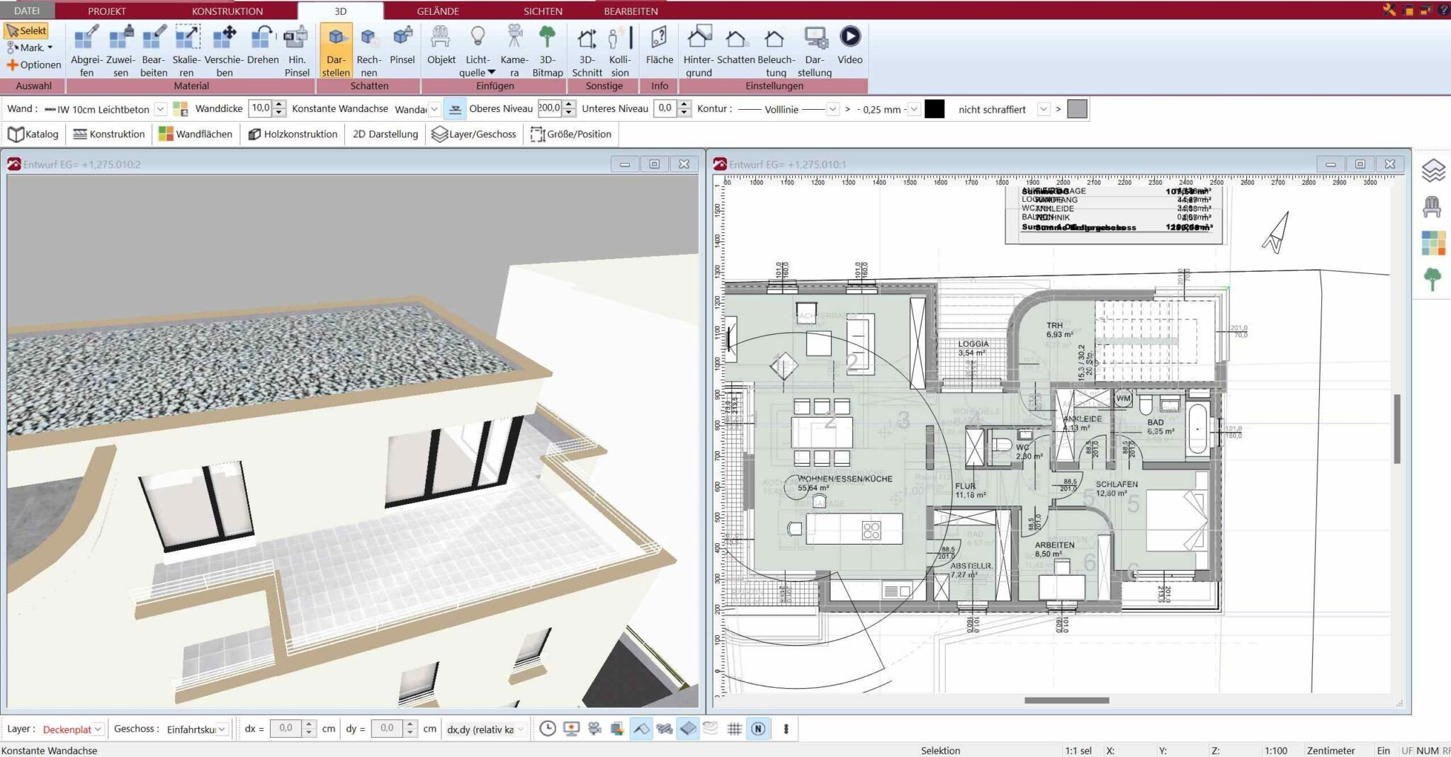 Grundriss für Exposé erstellen - Plan7Architekt