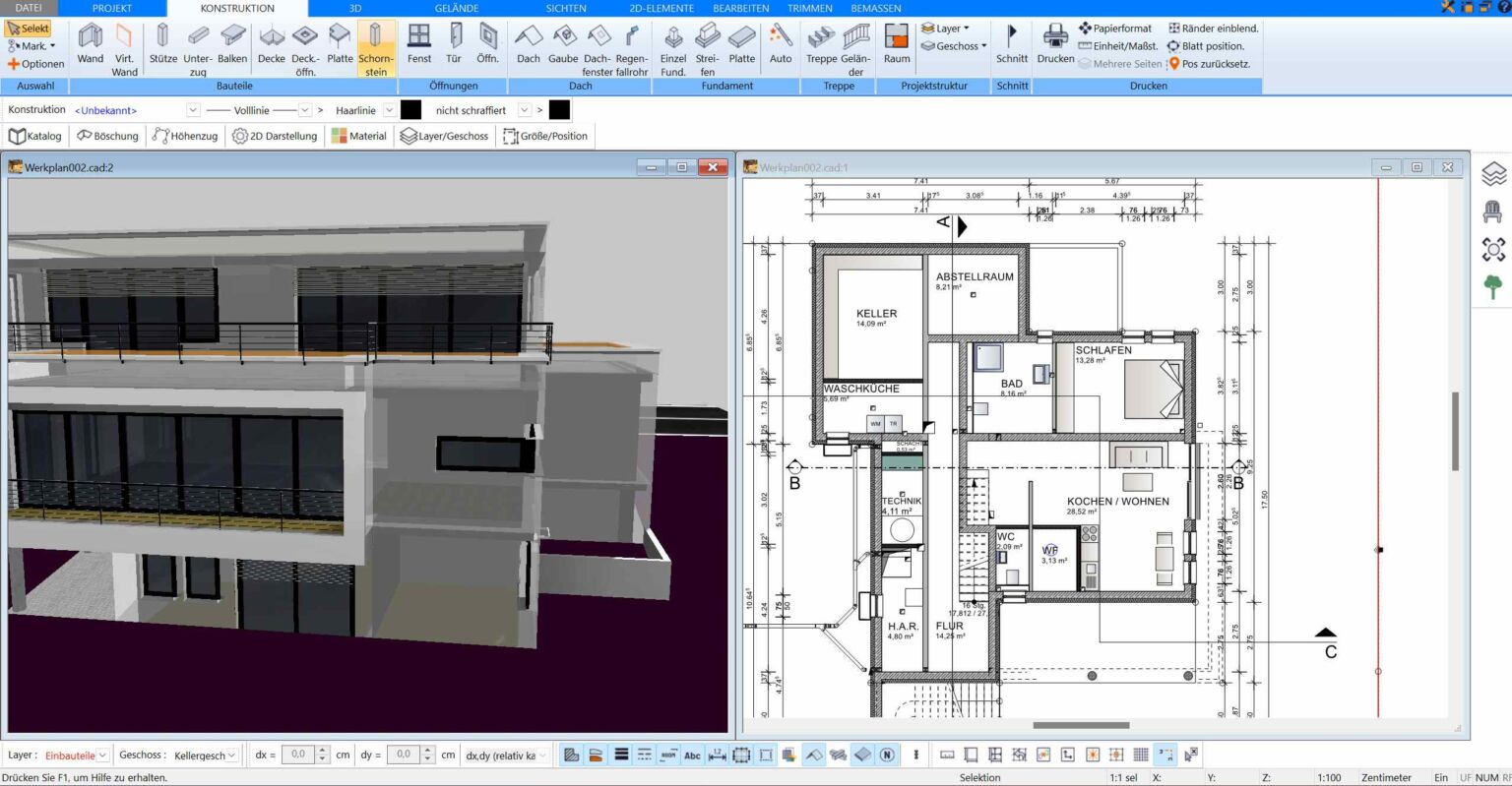 Das Raumprogramm selber erstellen – Anleitung