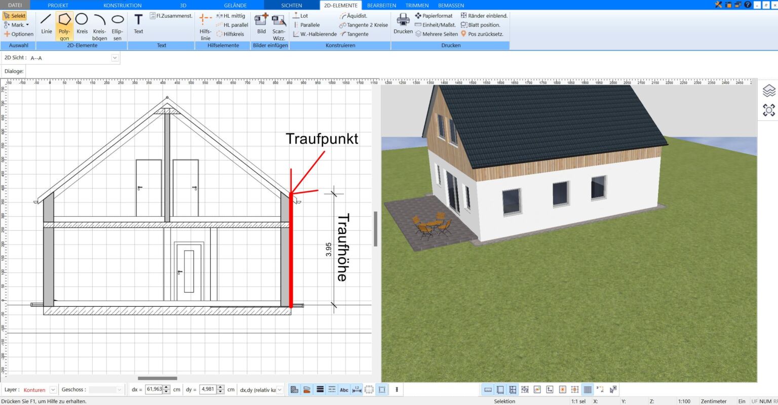 Was ist die Traufhöhe eines Hauses? - Aufklärung