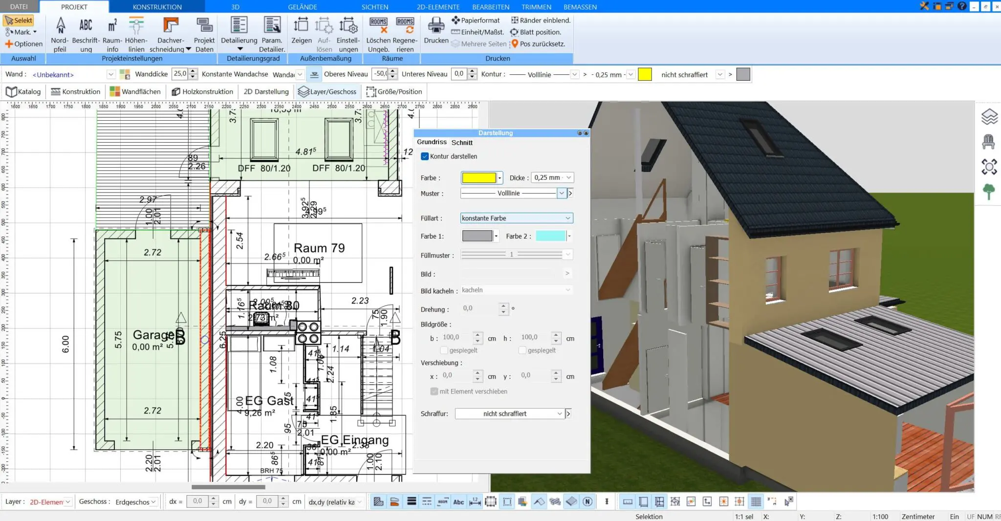 Nordpfeil im Grundriss richtig lesen – Bedeutung