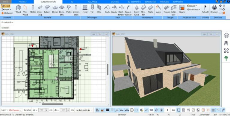 Was bedeutet BGF R & S im Grundriss?