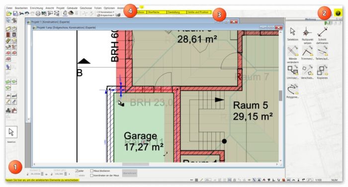 3D CAD Hausplaner & Architektur Software / Programm - Plan7Architekt