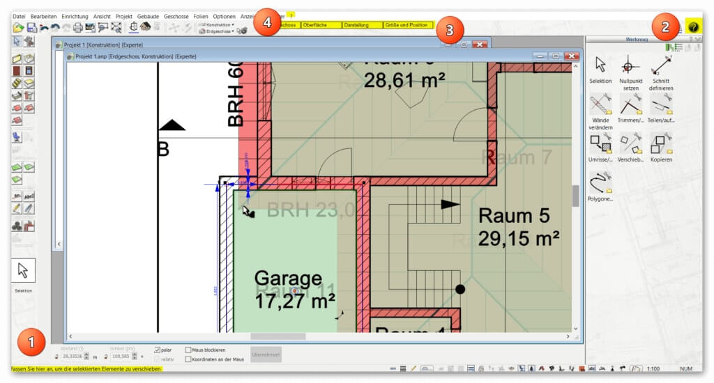 3D CAD Hausplaner & Architektur Software / Programm - Plan7Architekt